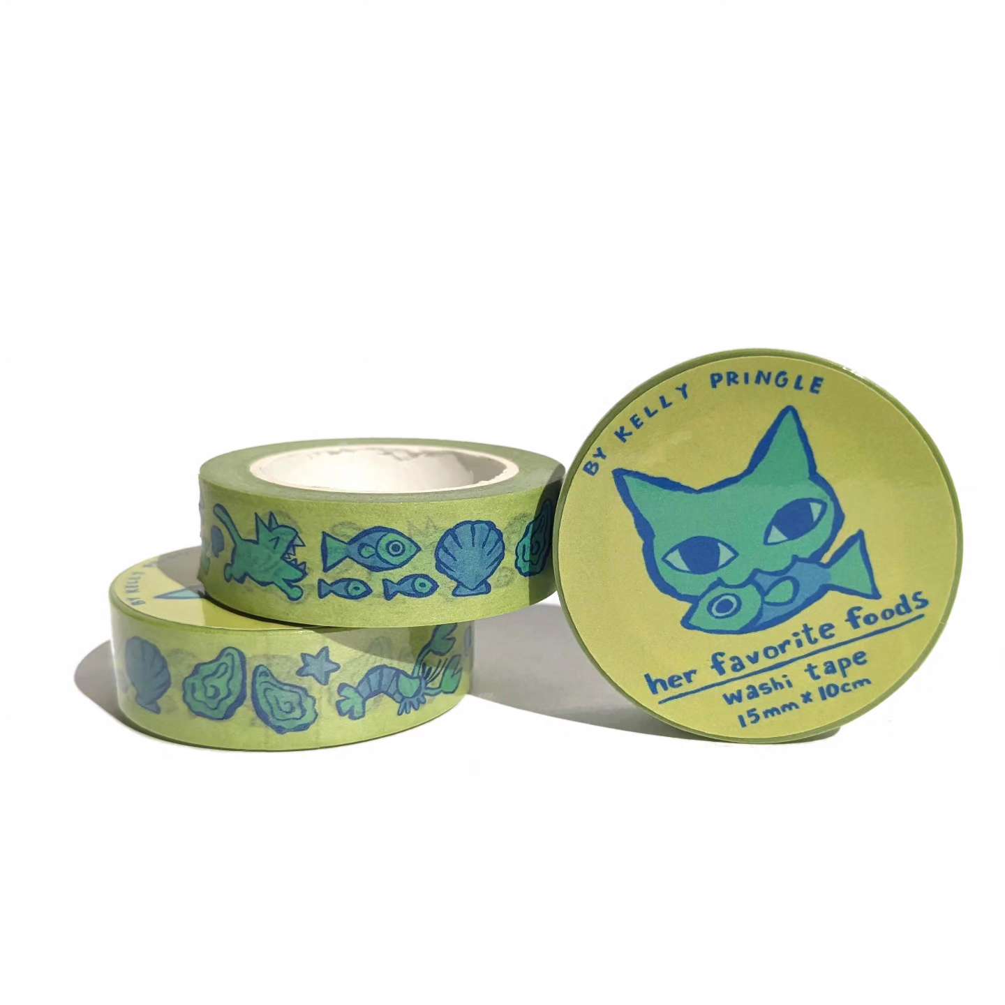 Her Favorite Foods Washi Tape – Kelly Pringle Art