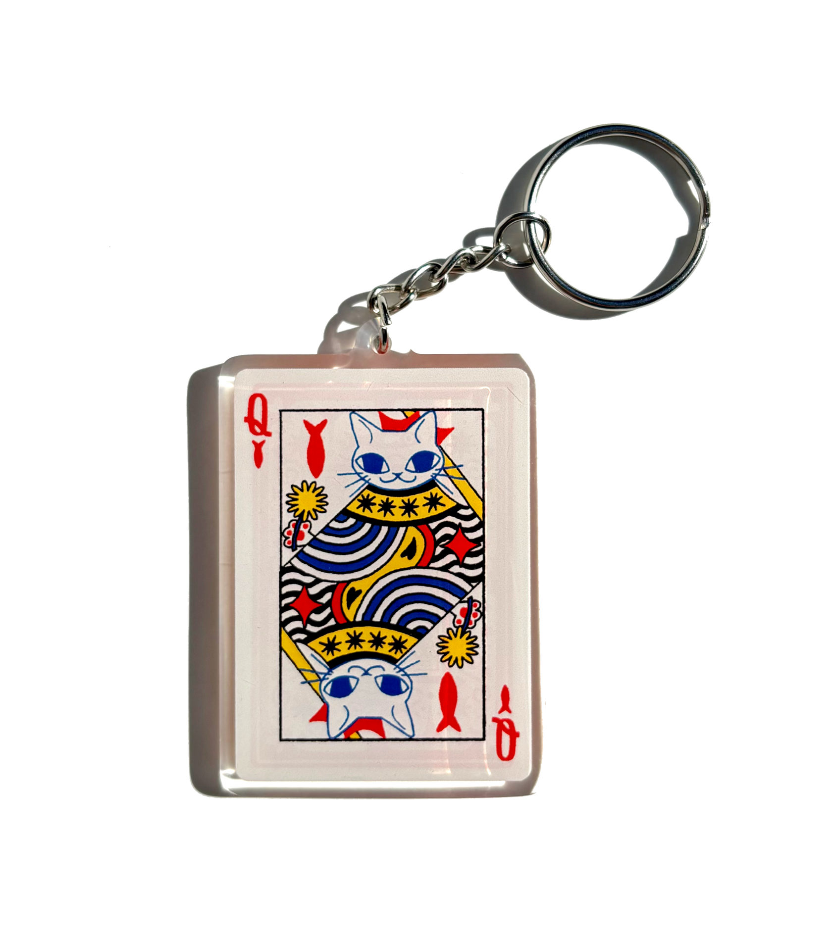 Playing Card Keychain – Kelly Pringle Art